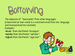 Origin of words | PPTX