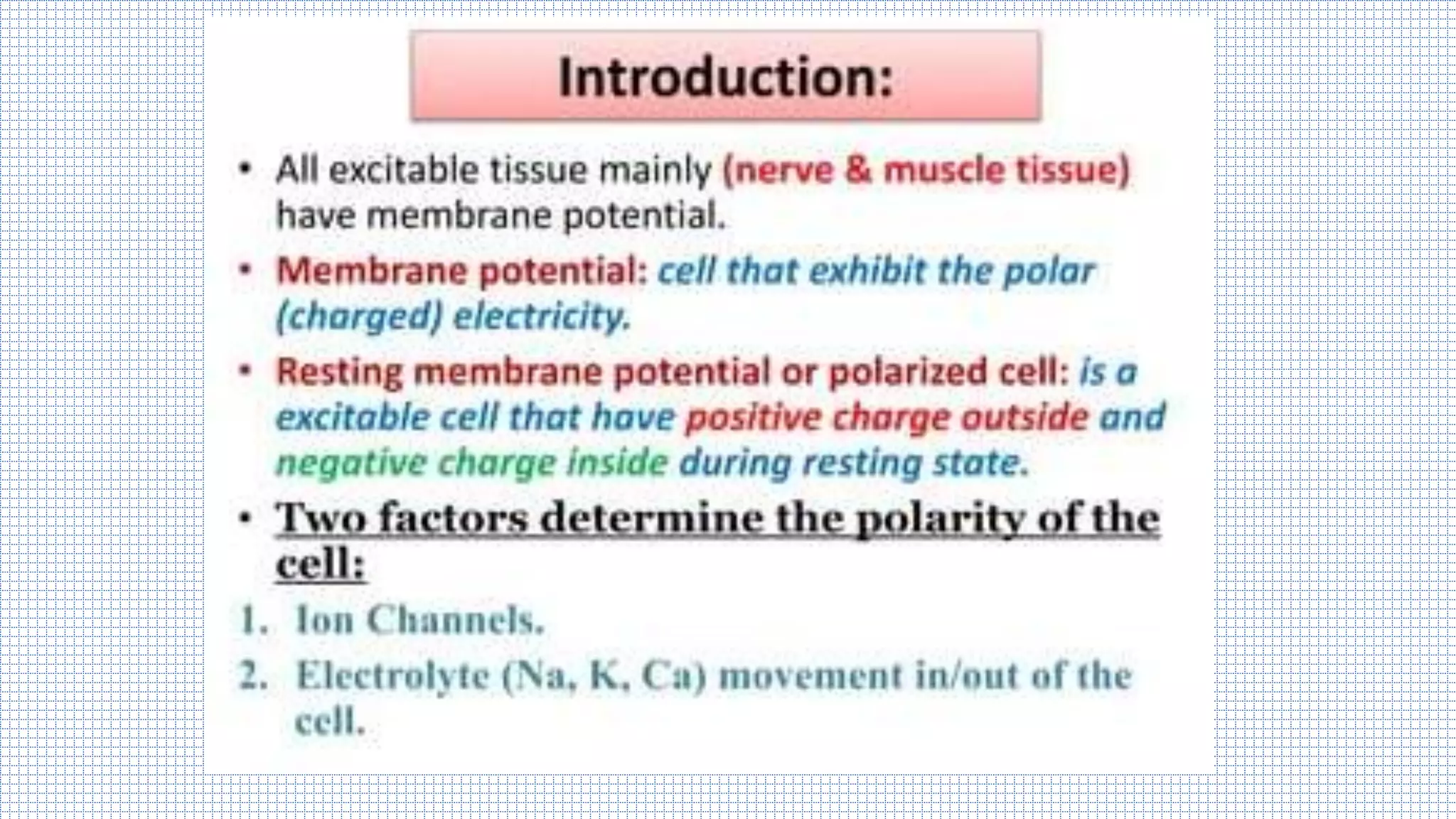 Origin & Propagation of Action Potential (TALK-12).pdf | Physics | Science