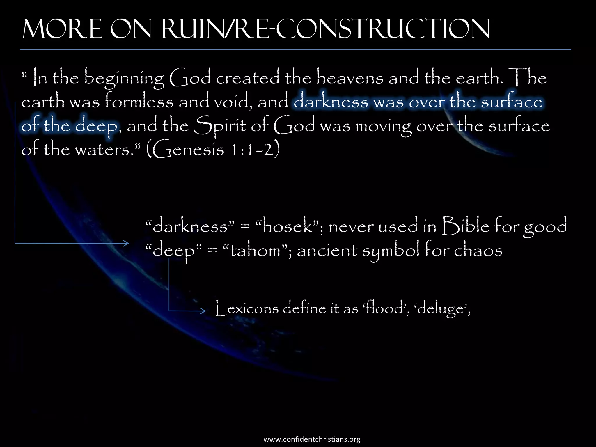 Origins - Interpretations of Genesis | PDF