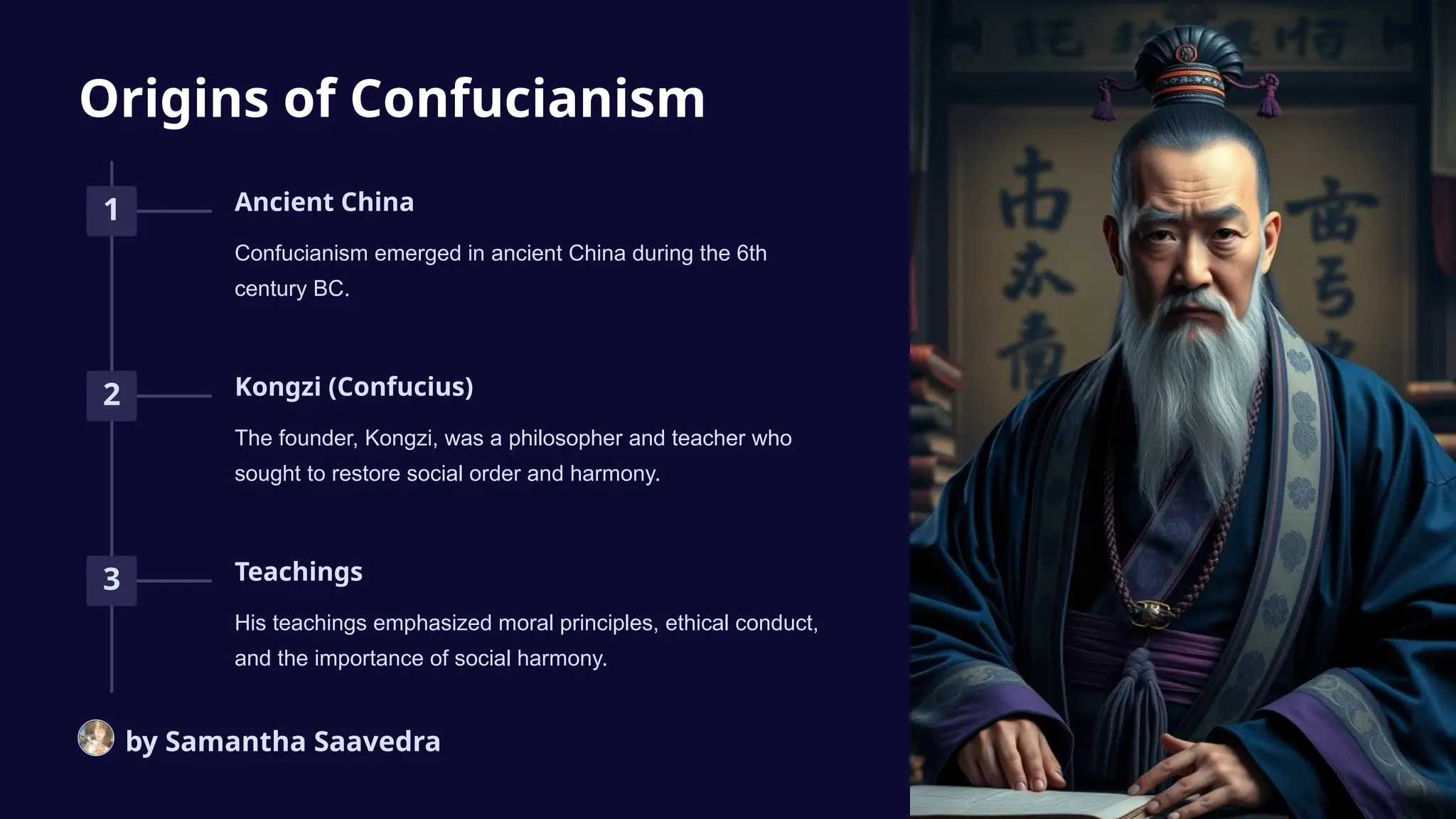 Origins of Confucianism ppt World religi | PPTX