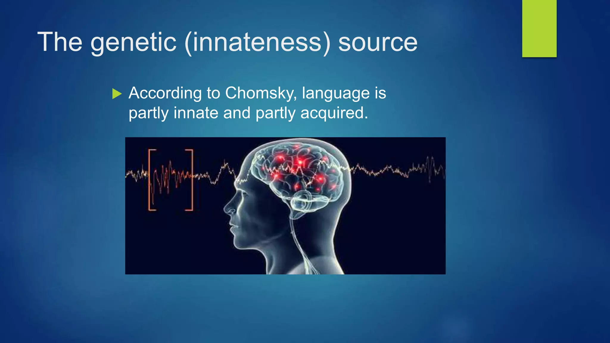 The origins of language | PPTX