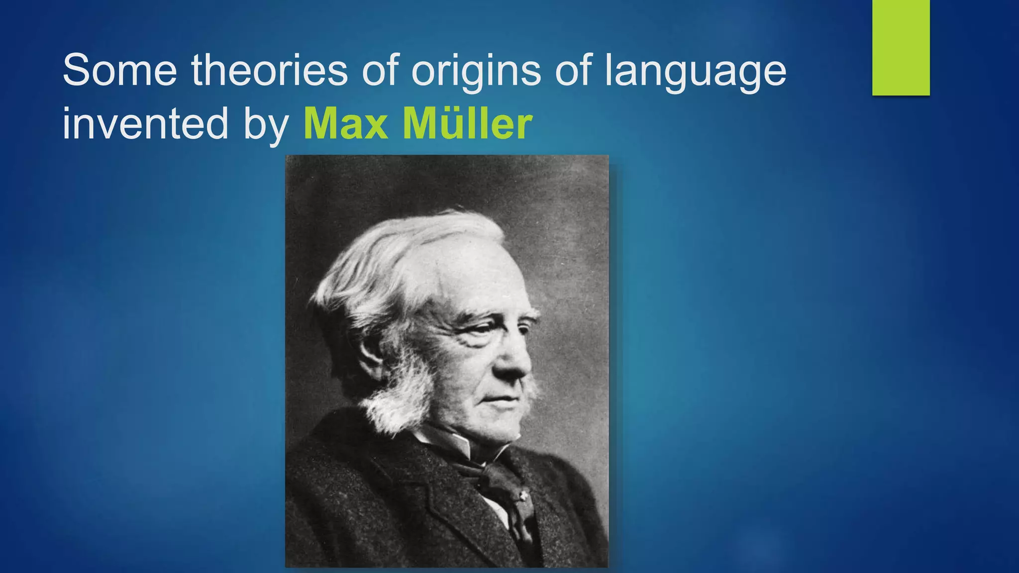 The origins of language | PPTX