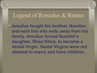 Origins of Rome | PPT