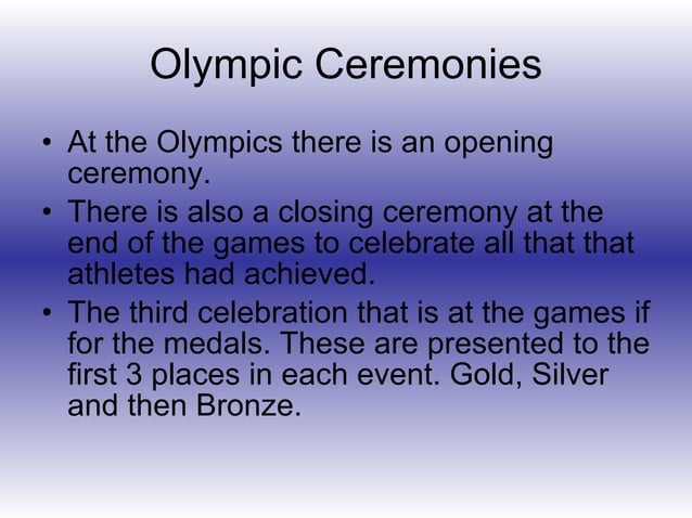 Origins Of The Olympics | PPT