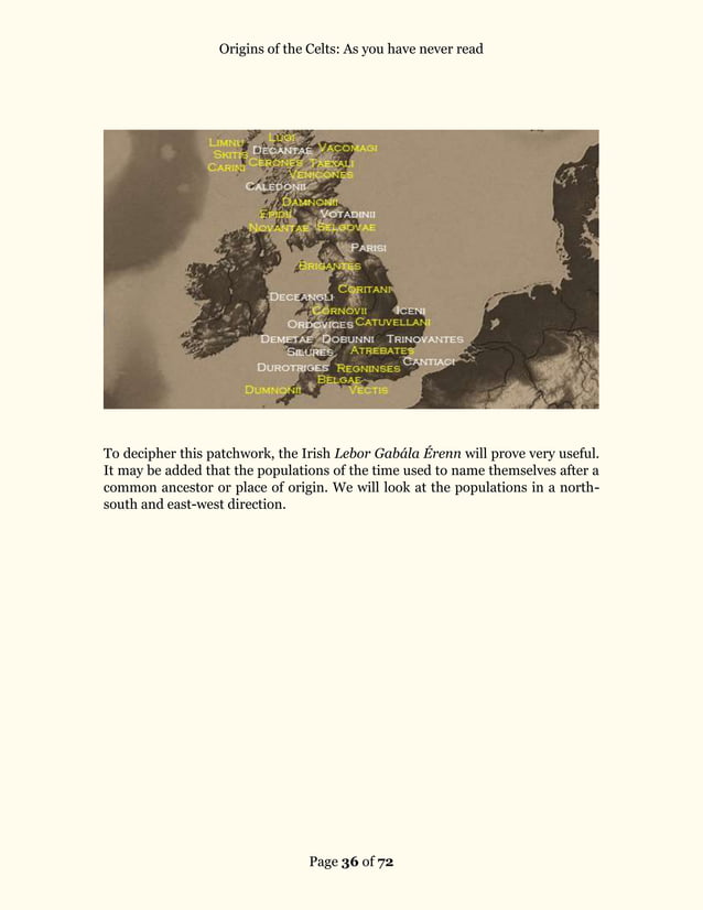 Origins of the Celts: As you have never read them before! | PDF