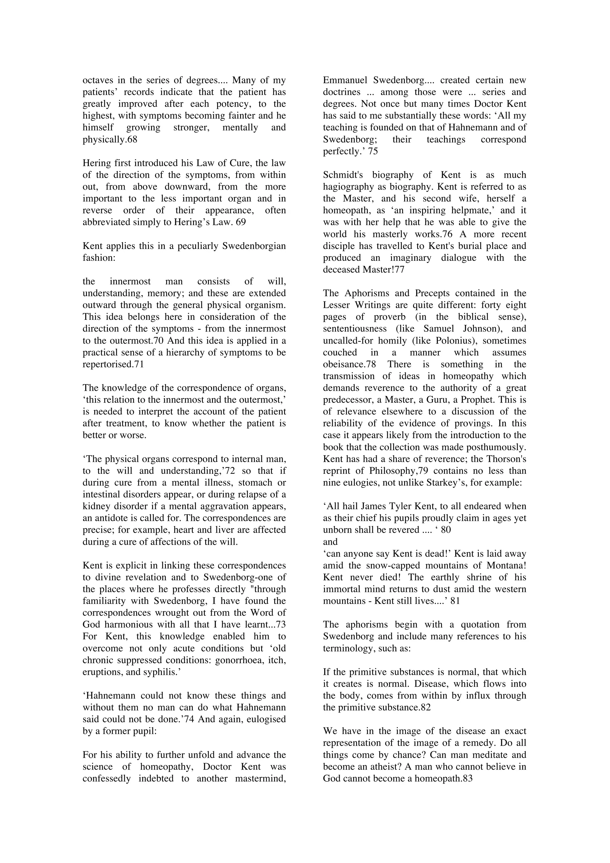 Origins kent's philosophy | PDF