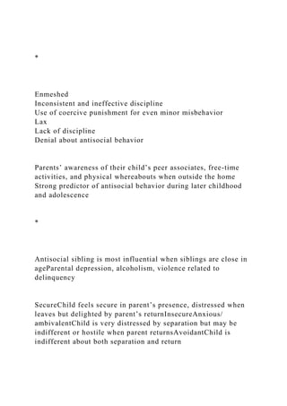 ORIGINS OF CRIMINAL BEHAVIOR DEVELOPMENTAL RISK FACTORS .docx