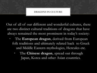Origins of dragons | PPTX | Religion & Spirituality