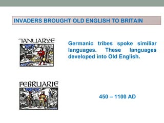 Origins of english language | PPT