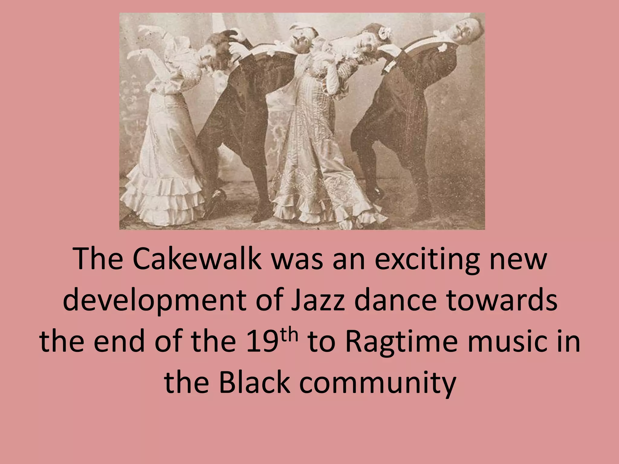 Origins of jazz dance | PPTX