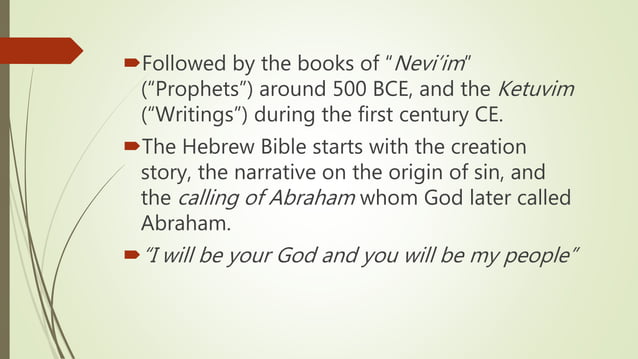 Origins of judaism | PPT