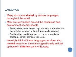 Origins of language | PPT
