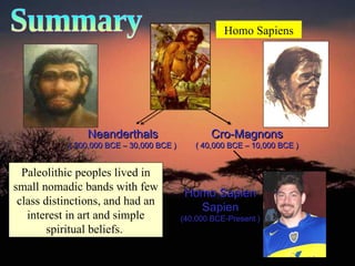 Paleolithic Age | PPT