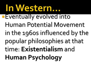 Origins of personal development | PPTX