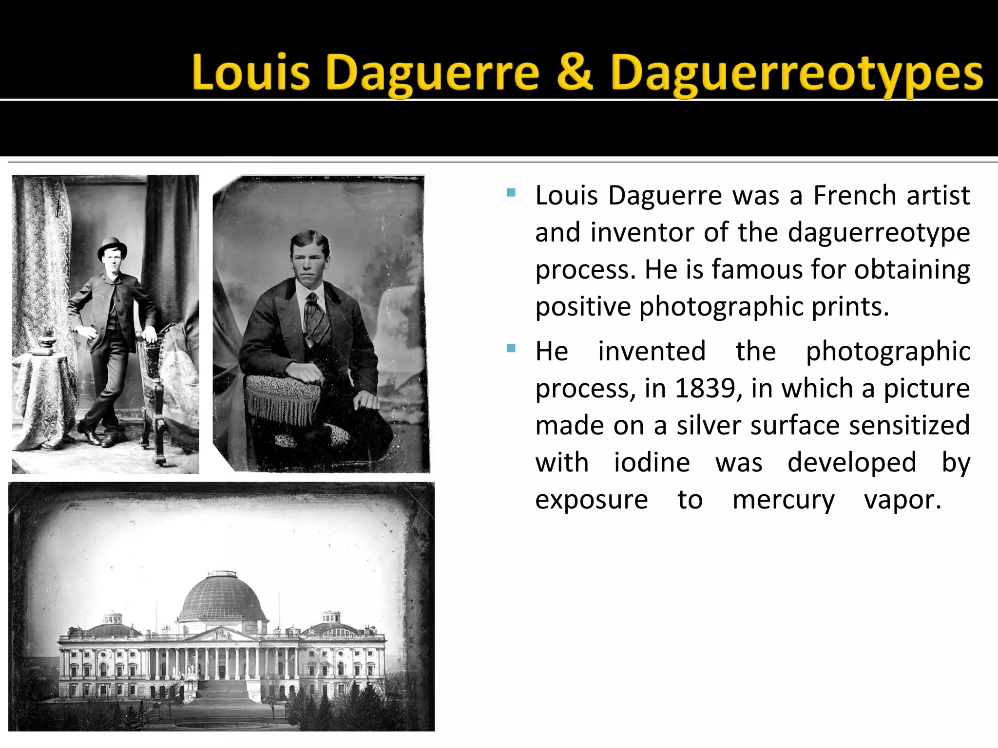 Origins of photography | PPT