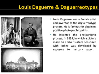 Origins of photography | PPT
