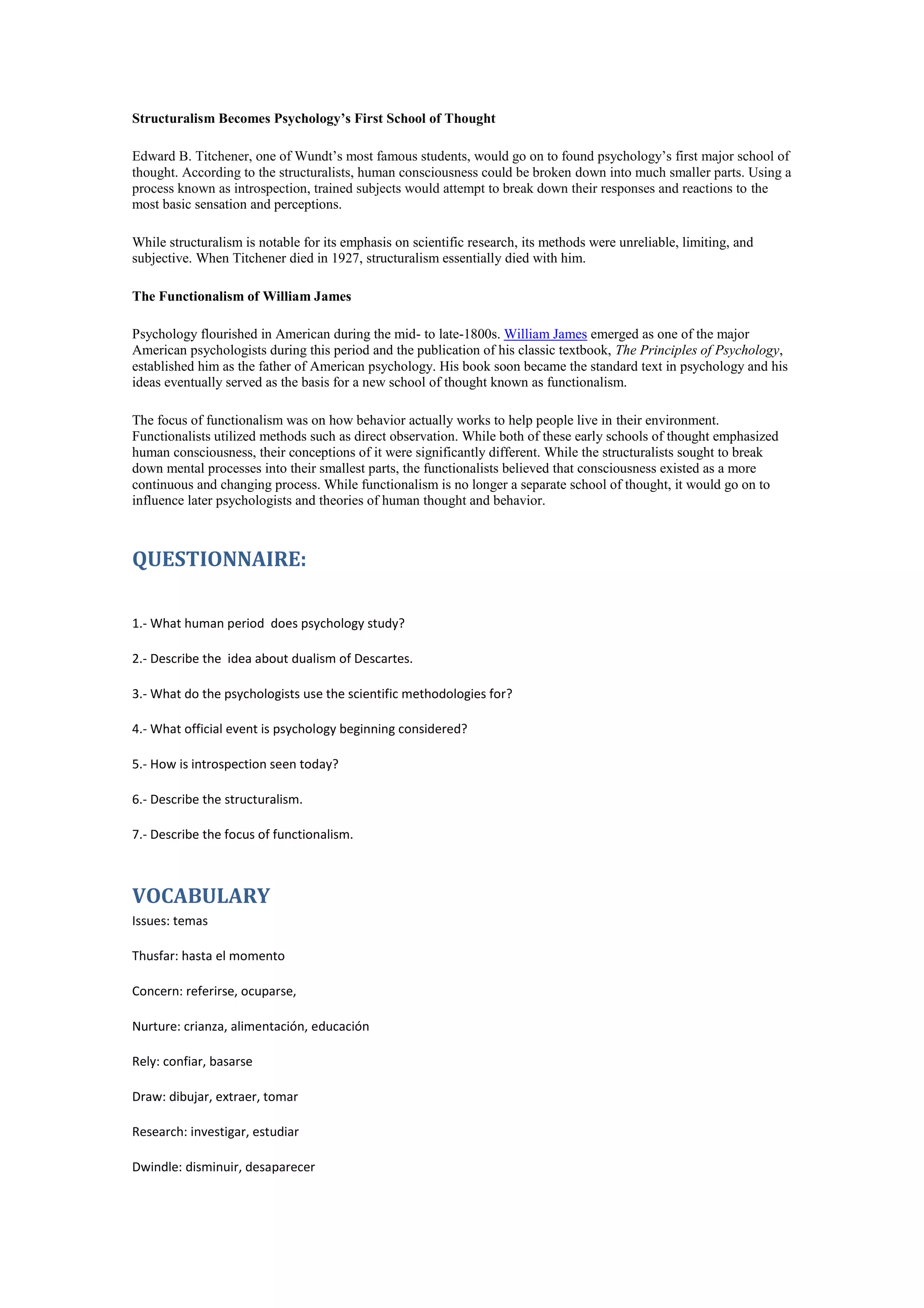 Origins of psychology | DOCX