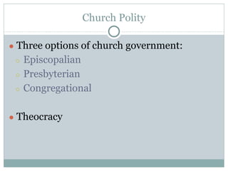 Origins of the American Regime | PDF