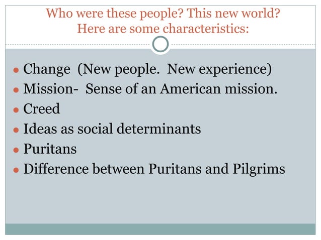 Origins of the American Regime | PPT