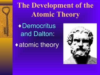 Origins of the atomic theory | PPT