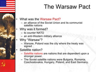 Origins of the cold war | PPT
