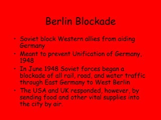 Origins of the cold war | PPT