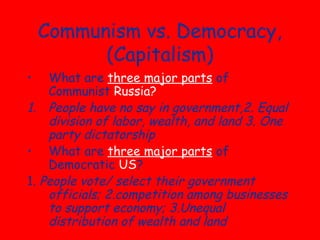 Origins of the cold war | PPT