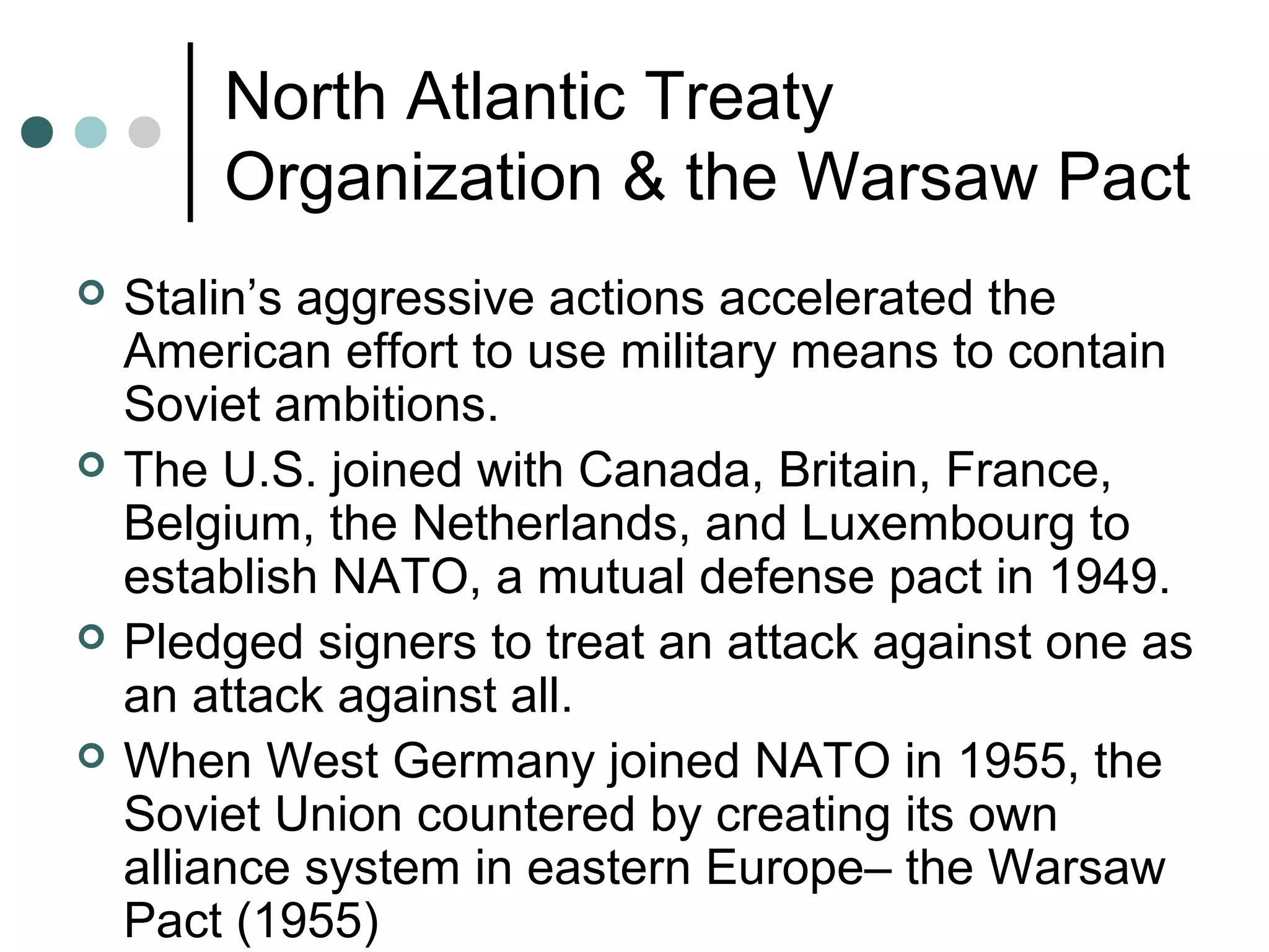 Origins of the cold war | PPT