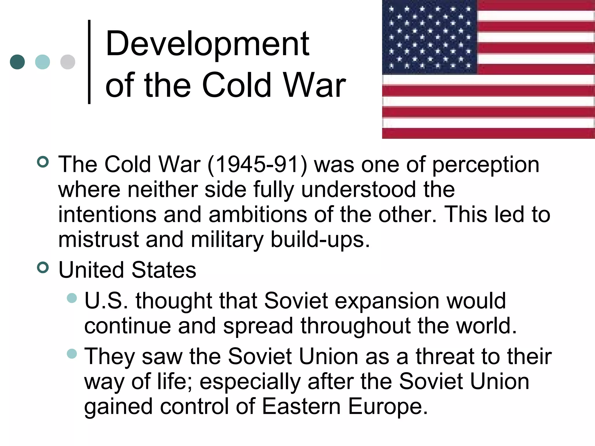 Origins of the cold war | PPT