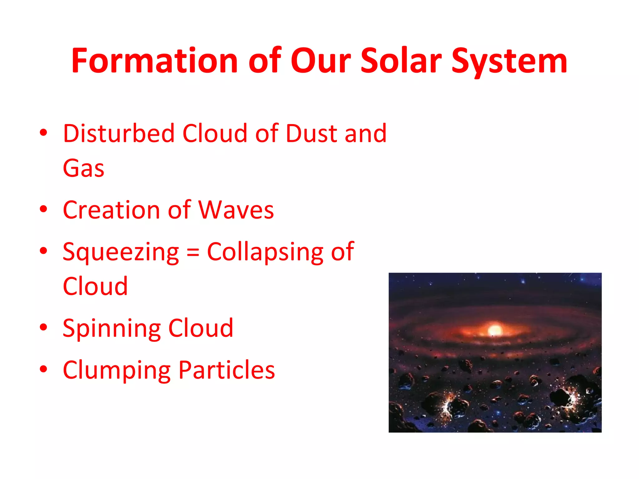 Origins Of The Solar System | PPT | Space and Astronomy | Science