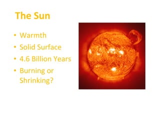 Origins Of The Solar System | PPT