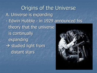 Origins of the Universe intro4.ppt