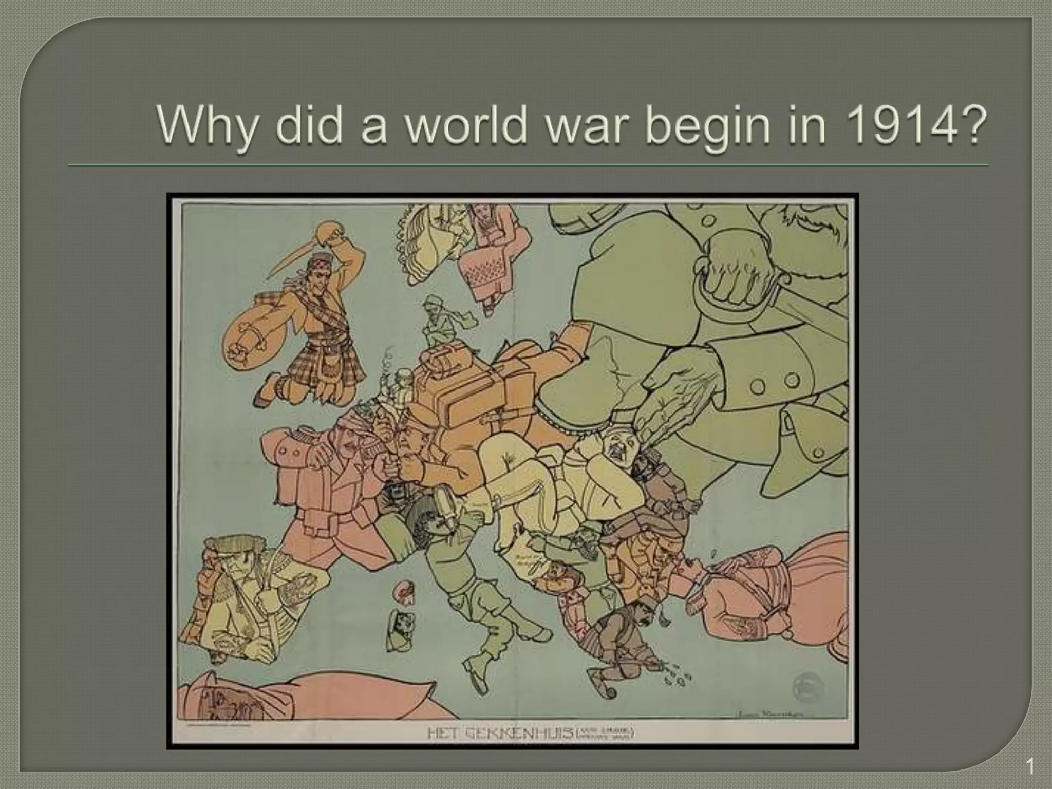 Origins of World War I | PPTX
