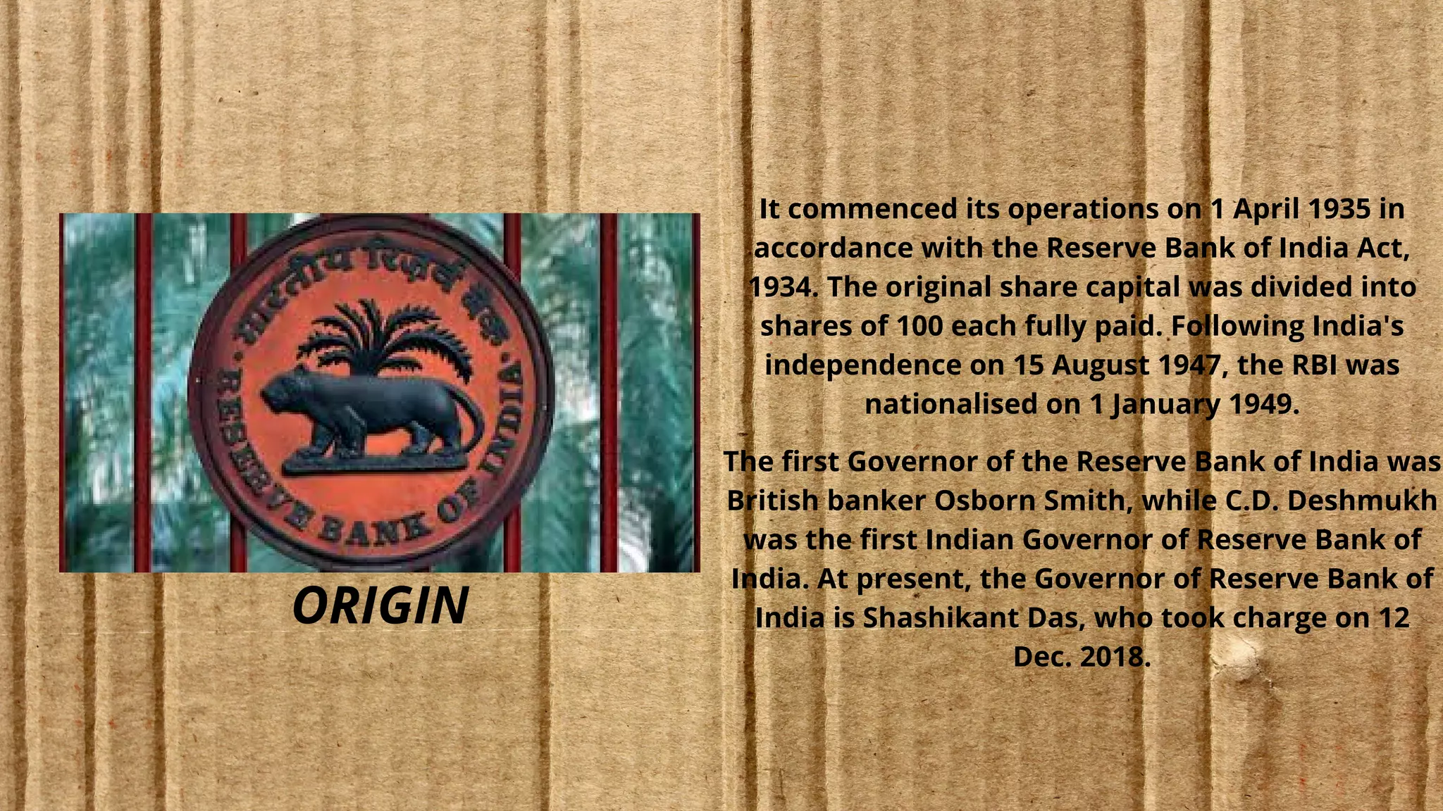 Origin,Structure and Functions of RBI | PDF