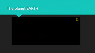 ORIGIN & STRUCTURE OF THE EARTH..module 1.pptx