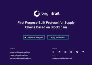 Origin trail overview | PDF