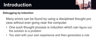 Debugging by induction | PPSX