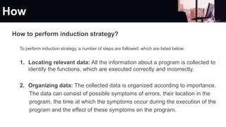 Debugging by induction | PPSX
