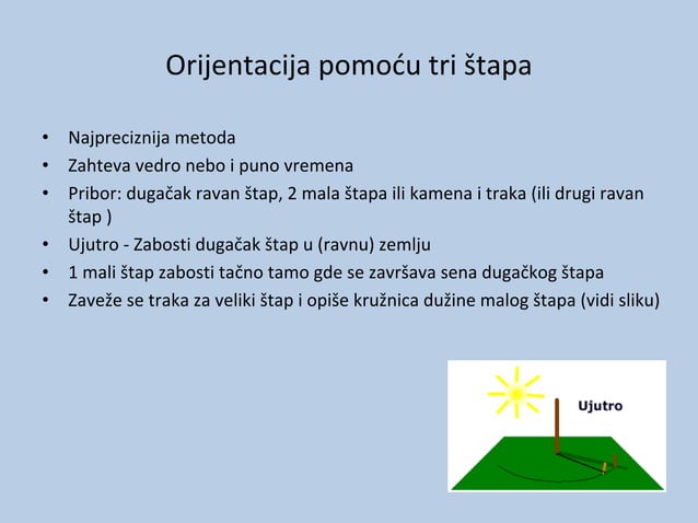 Orijentacija u prostoru | PDF