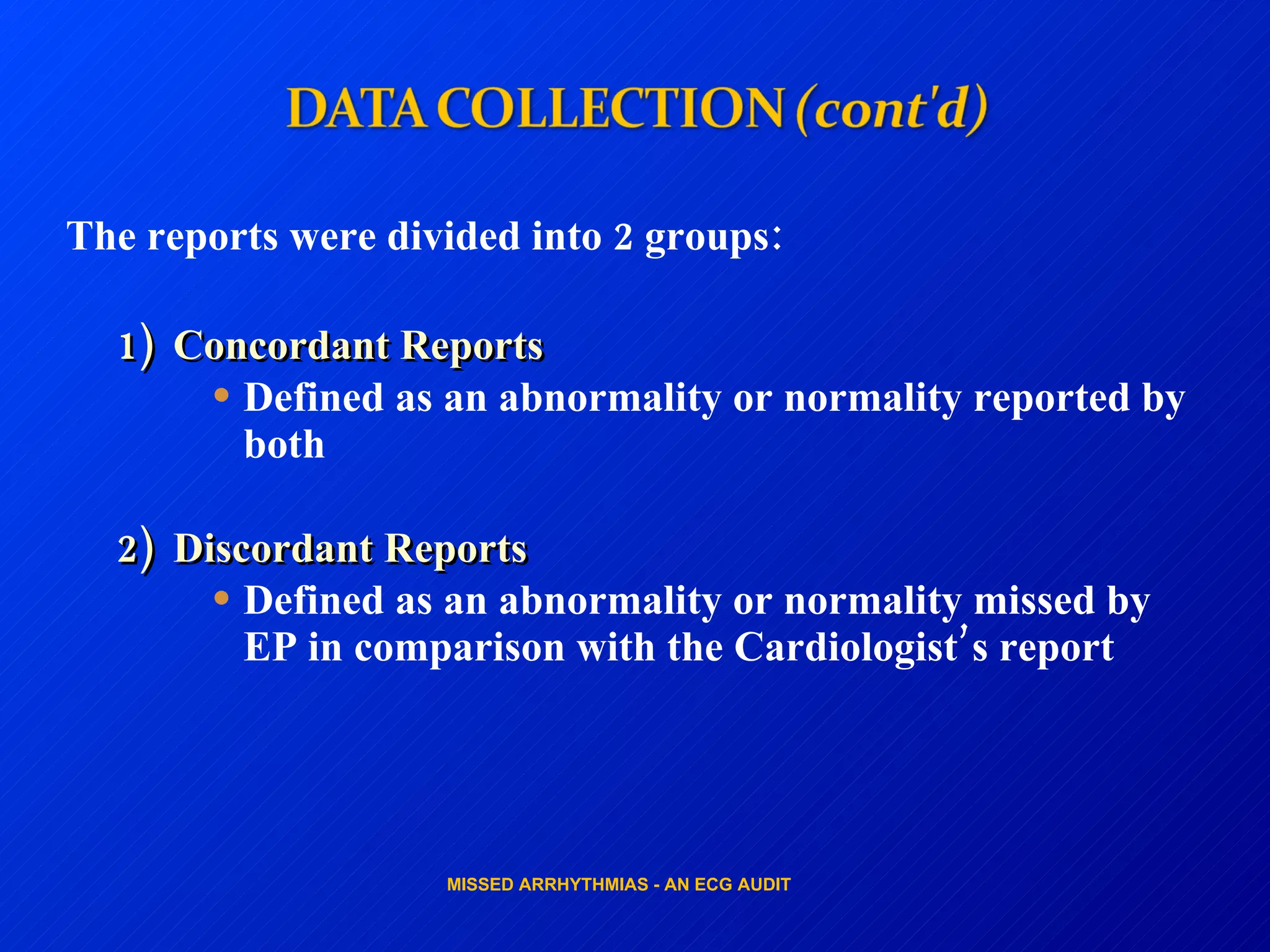 missed myocardial infarction among patients discharged with chest pain ...