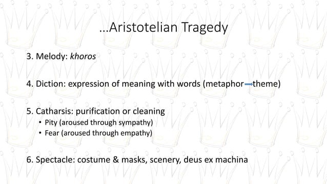 Oedipus Rex: Introduction to Greek Theater | PPT