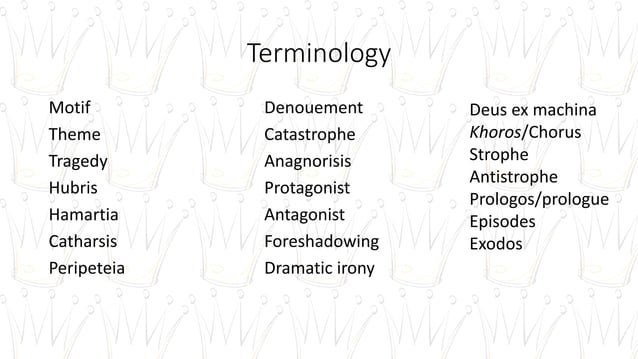 Oedipus Rex: Introduction to Greek Theater | PPT