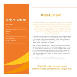 Oriola-KD Company Brochure 2016 | PDF