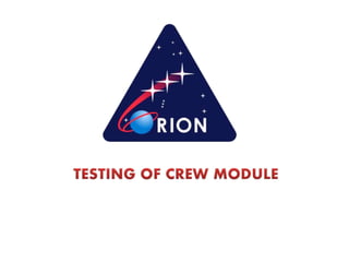 NASA Orion Multi Purpose Crew Vechicle - Full Explanation | PPT