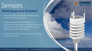 User Guide: Orion™ Weather Station (Columbia Weather Systems) | PDF