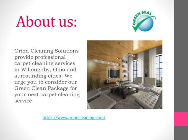 Orion cleaning | PPTX