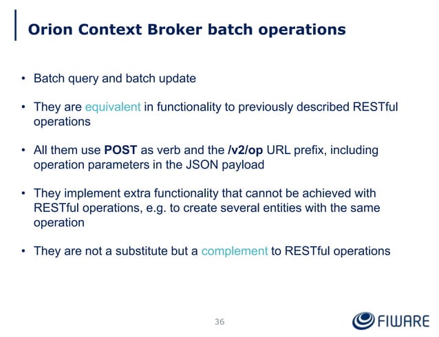 Orion Context Broker 20230602 | PPT