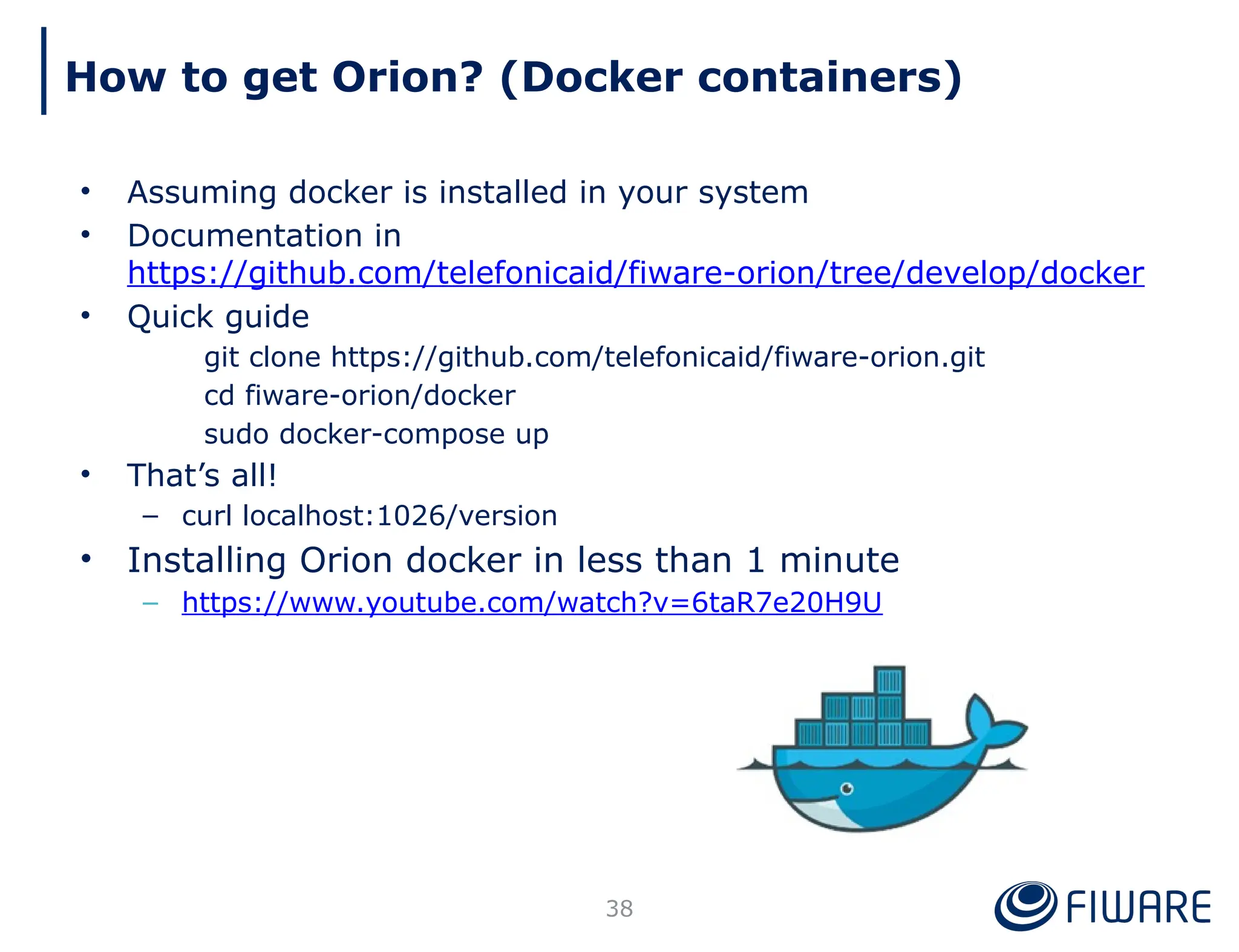 Orion Context Broker introduction 20240911 | PPT
