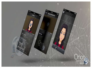 Orion Infosolutions Animated Android Mobile App Portfolio | PPTX