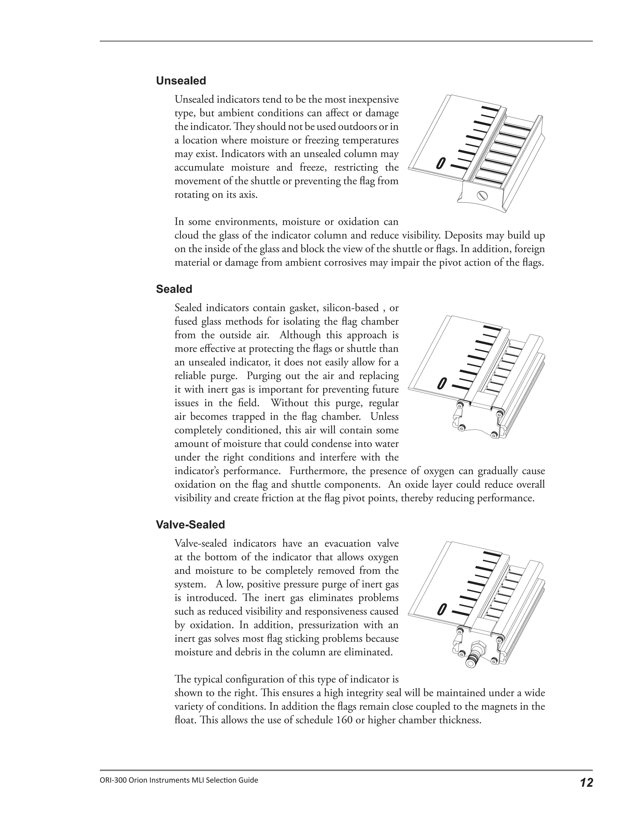 Orion instruments magnetic level gauge & instrument selection guide | PDF